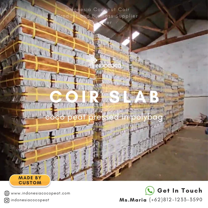 Coir Slab - Indonesia Coco Peat / Coconut Peat, Coco Fiber, Coconut Oil ...