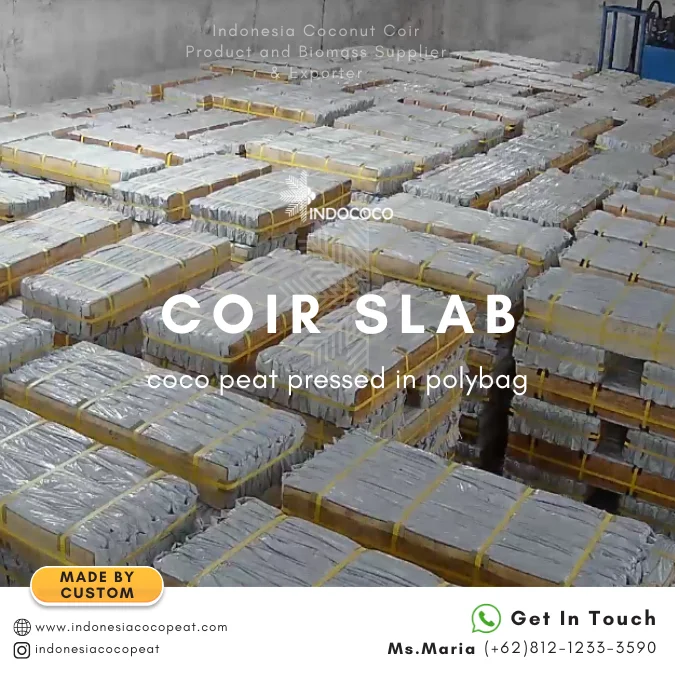Coir Slab - Indonesia Coco Peat / Coconut Peat, Coco Fiber, Coconut Oil ...