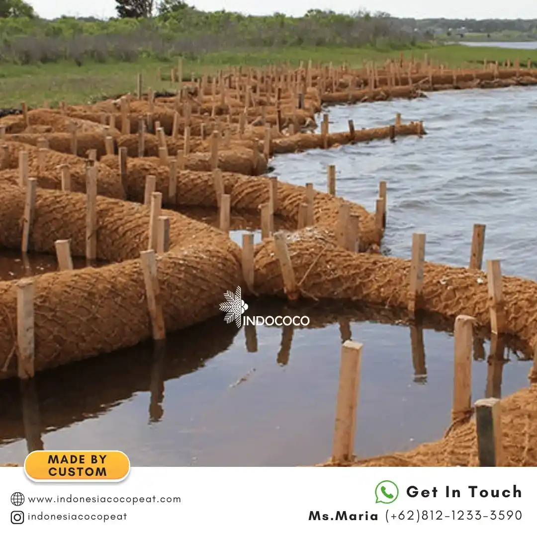 Durable Coir Logs for Erosion Control | Premium Quality