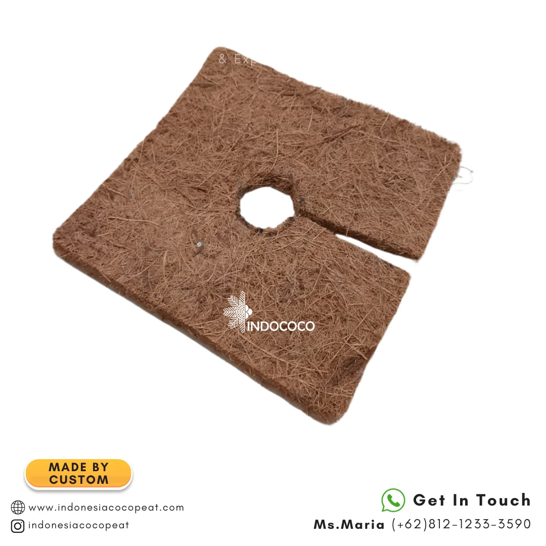 Natural Coir Mulch Mats & Coconut Fibre Weed Mat